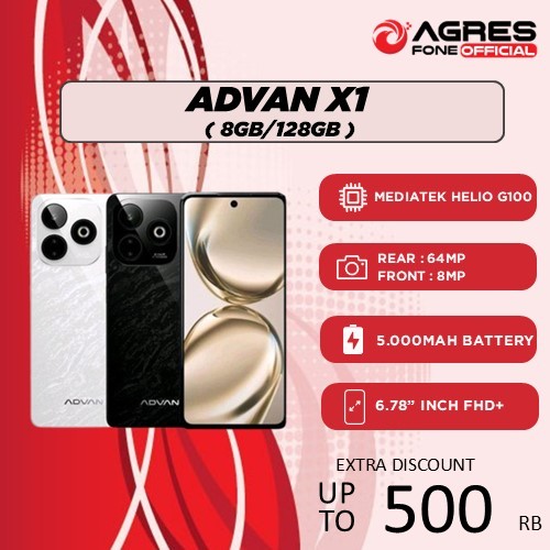 Jual ADVAN X1 8GB/128GB Garansi Resmi ADVAN Indonesia | Shopee Indonesia