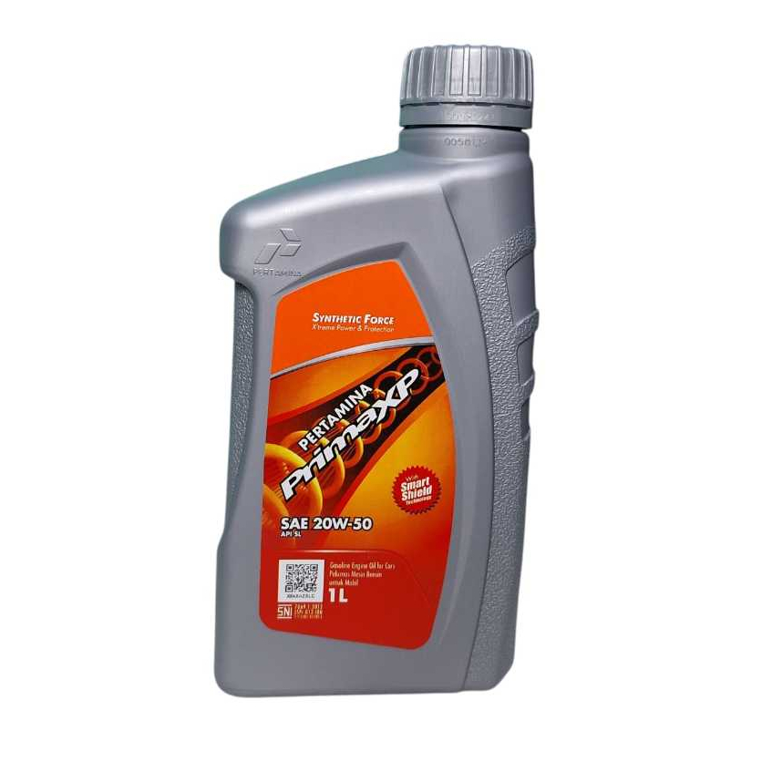 Jual Oli Prima XP New PrimaXP 1 Liter SAE 20w-50 original pertamina ...