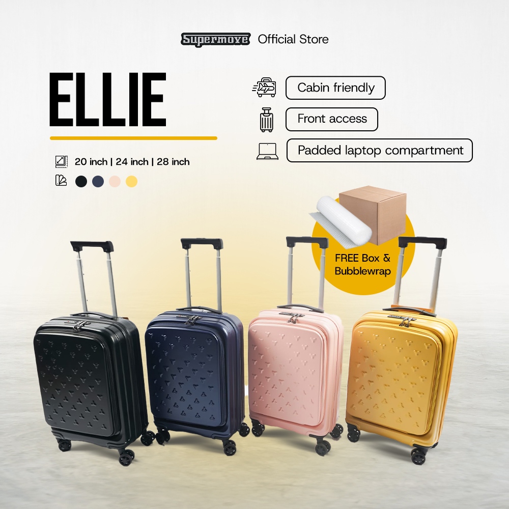 Jual Supermove Indonesia Ellie Series Suitcase Luggage | Koper Kabin ...