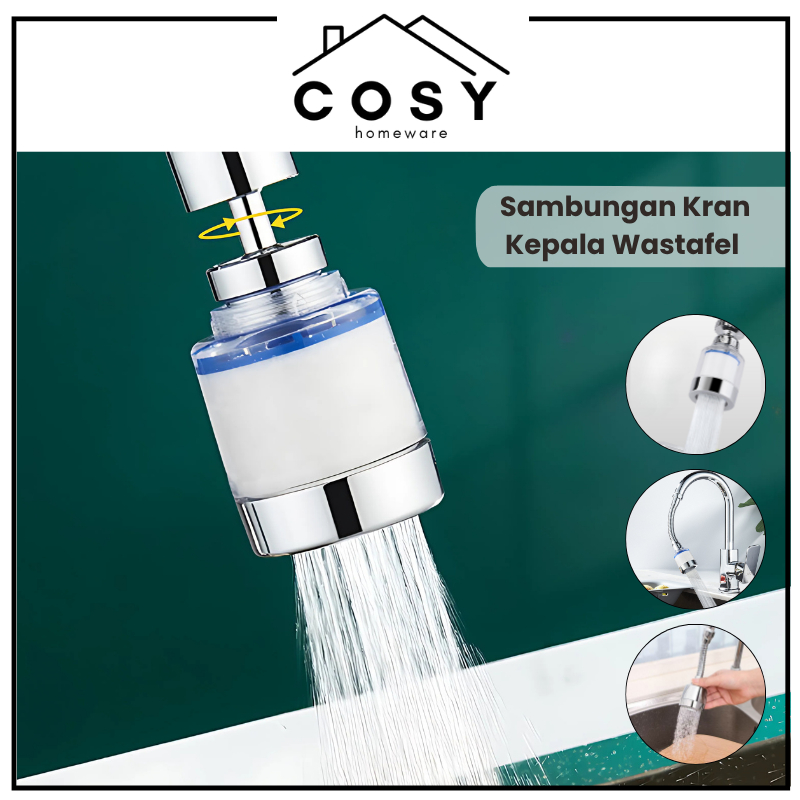 Jual COSY Filter Saringan Air Kran Cuci Piring Sambungan Kran Air ...