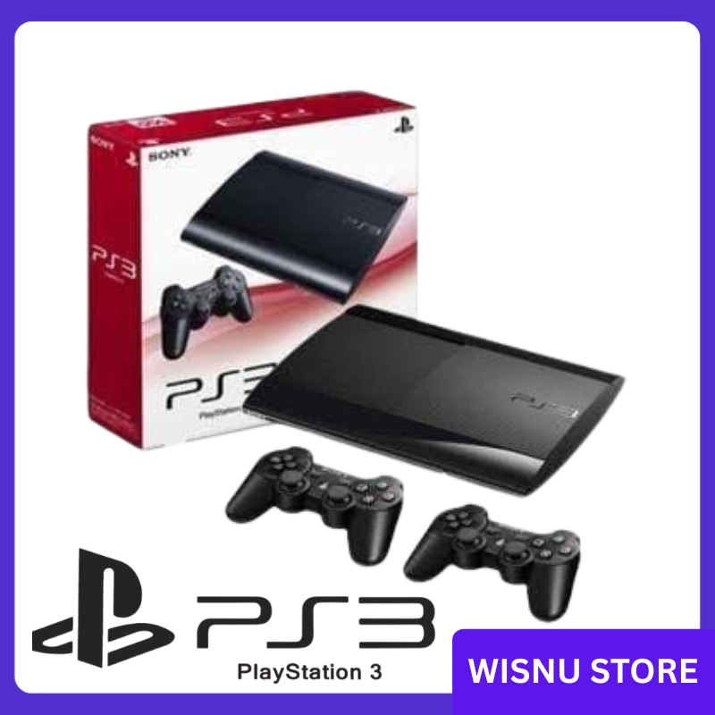 Jual Sony Playstation PS3 Superslim 500GB Super Slim 500 GB Full Game 2 Stick | Shopee Indonesia