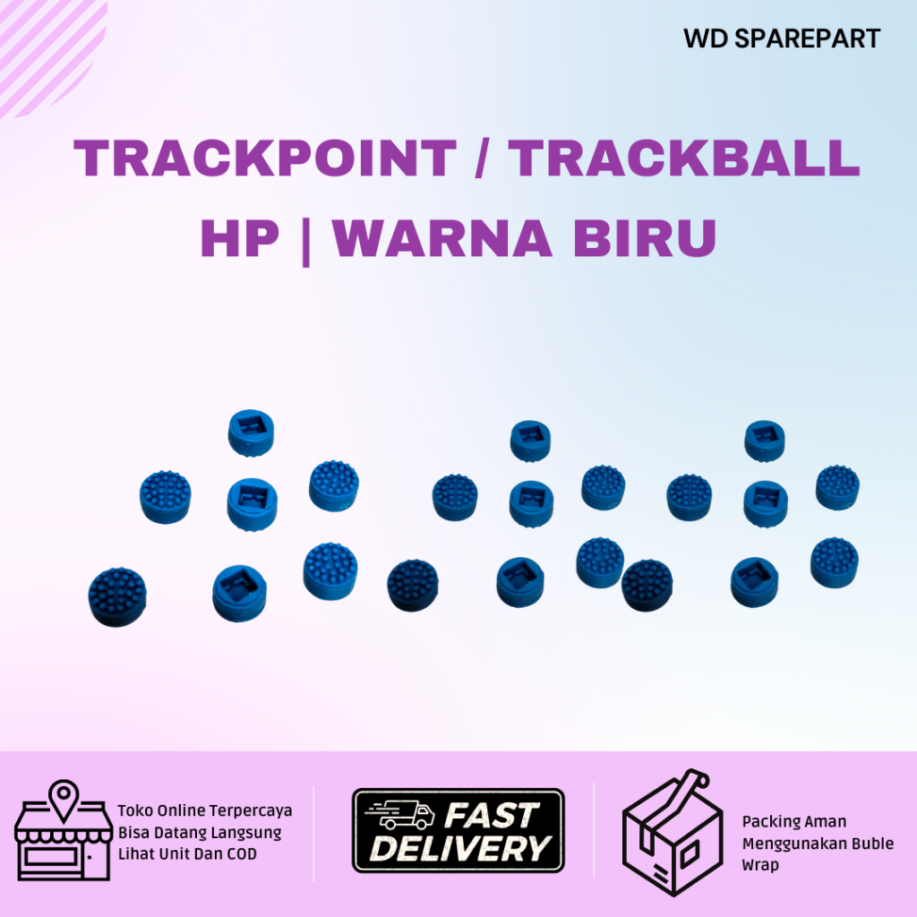 Jual Ready Trackpoint Trackball Laptop HP Tombol Keyboard | Warna Biru ...