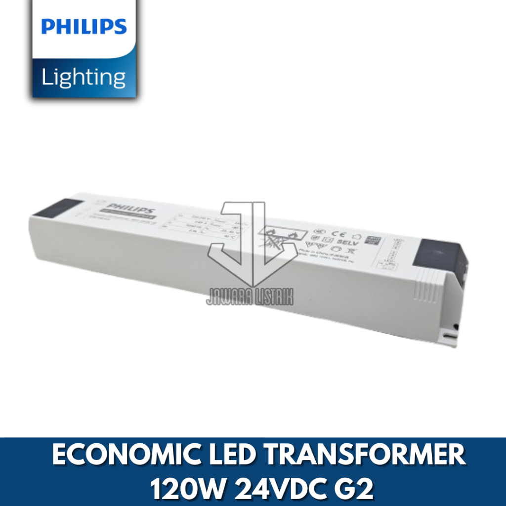 Jual PHILIPS TRAFO ECONOMIC LED TRANSFORMER 120 & 180 WATT 24V G2 ...
