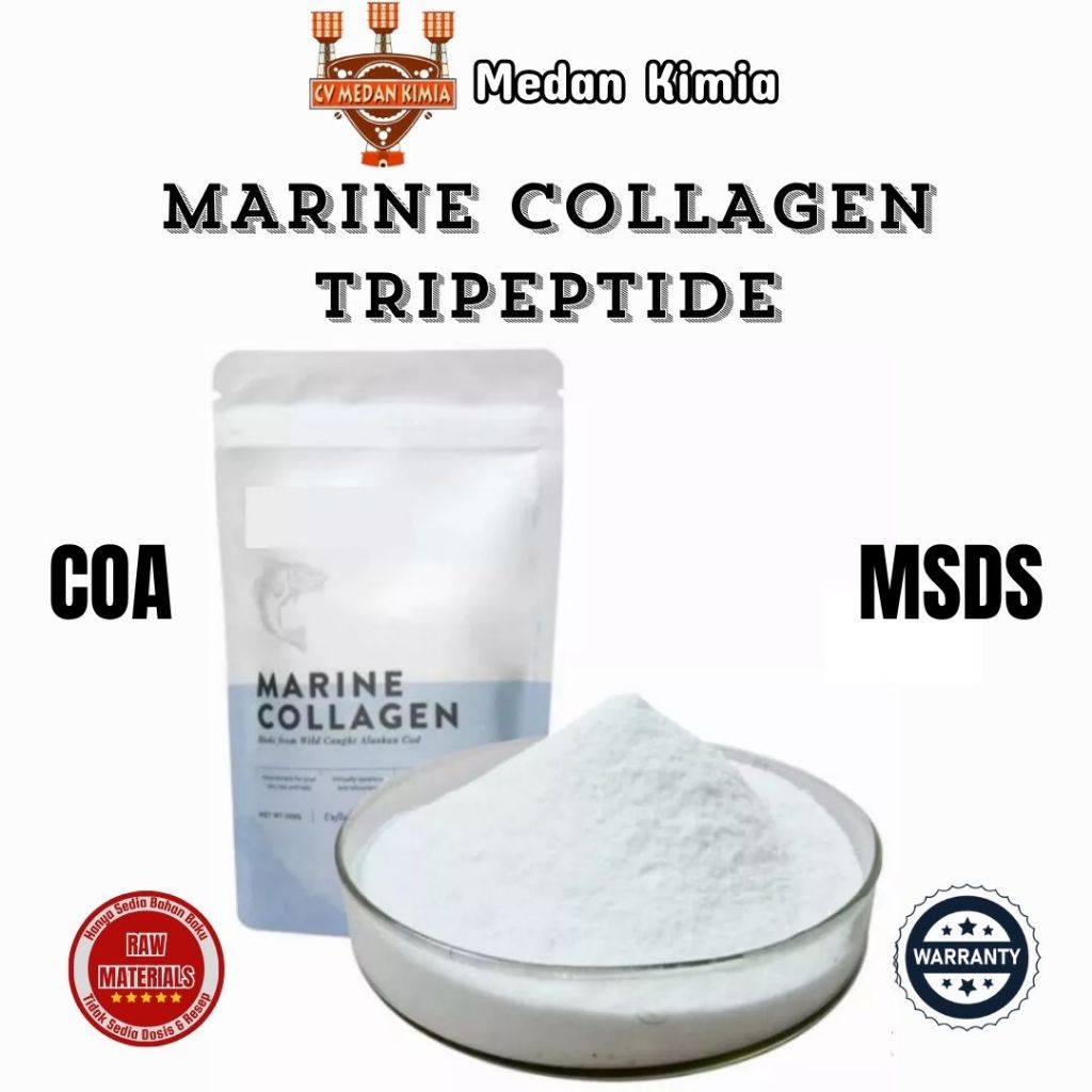 Jual Marine Collagen Tripeptide 100gr / Kolagen Bubuk Marine Collagen Tripeptides Powder Marine ...