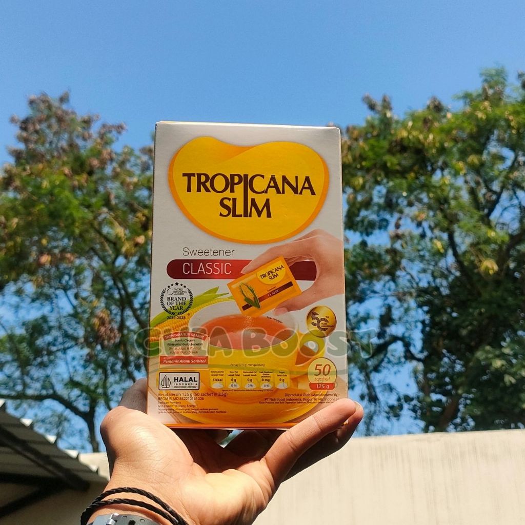 Jual Tropicana Slim Sweetener Classic 50 Sachet - Pemanis untuk Bantu ...