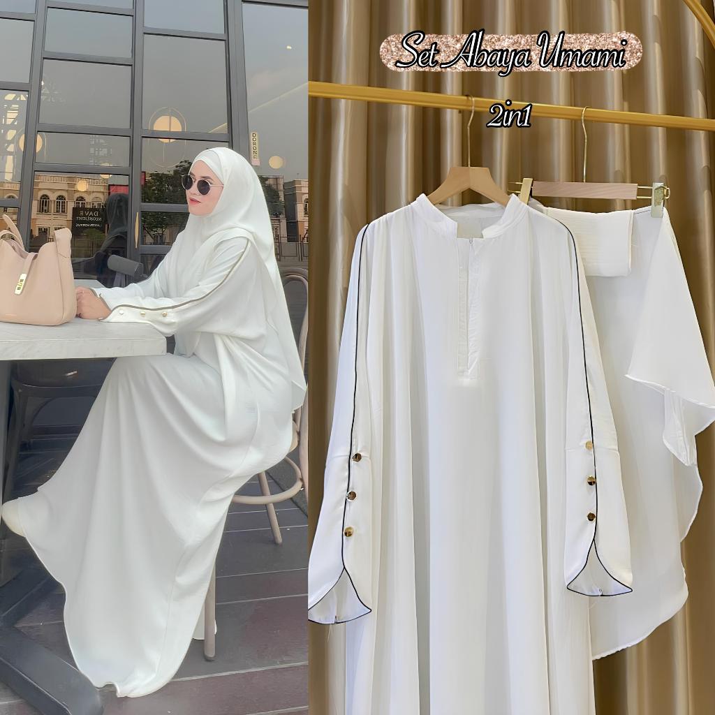 Jual Abaya Polos Wanita Gamis Umroh Terlaris - Dress Muslim Kaftan ...