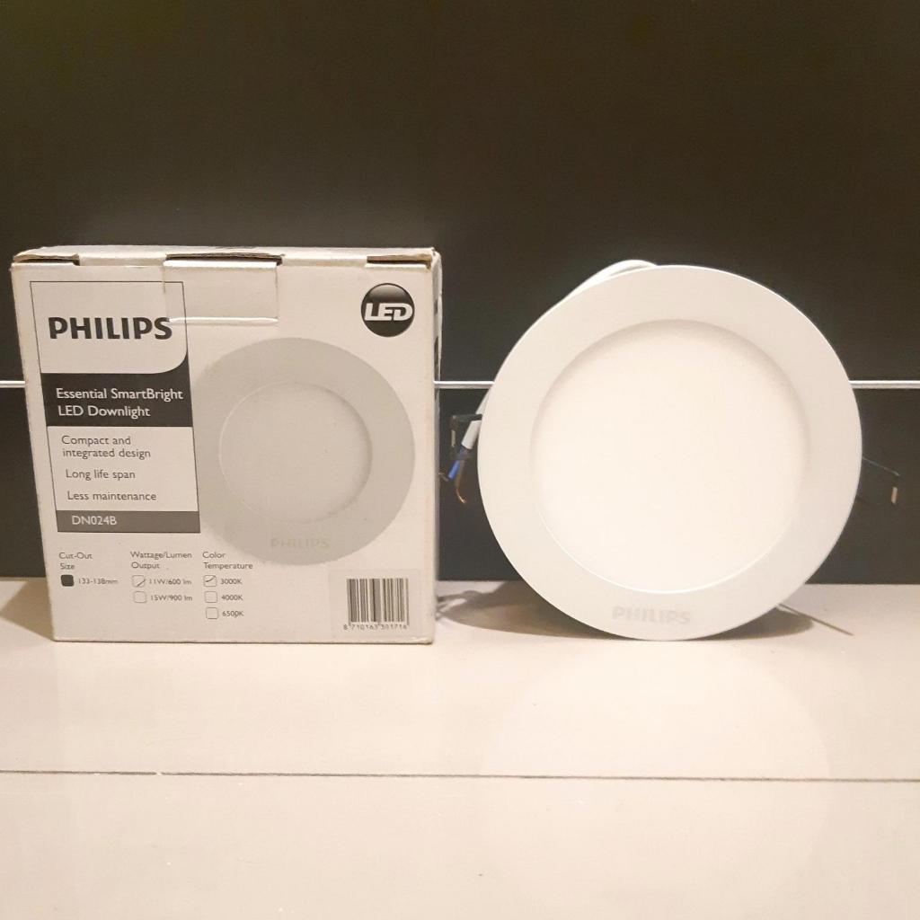 Jual PHILIPS ESSENTIAL SMARTBRIGHT LED DOWNLIGHT DN024B 11 W | Shopee ...