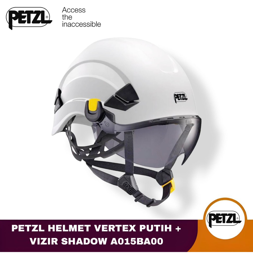 Jual Petzl Helmet Vertex Putih + Vizir Shadow A015BA00 Original ...