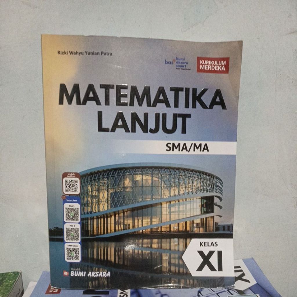 Jual MATEMATIKA LANJUT, SMA KLS XI KURIKULUM MERDEKA BUMI AKSARA ...