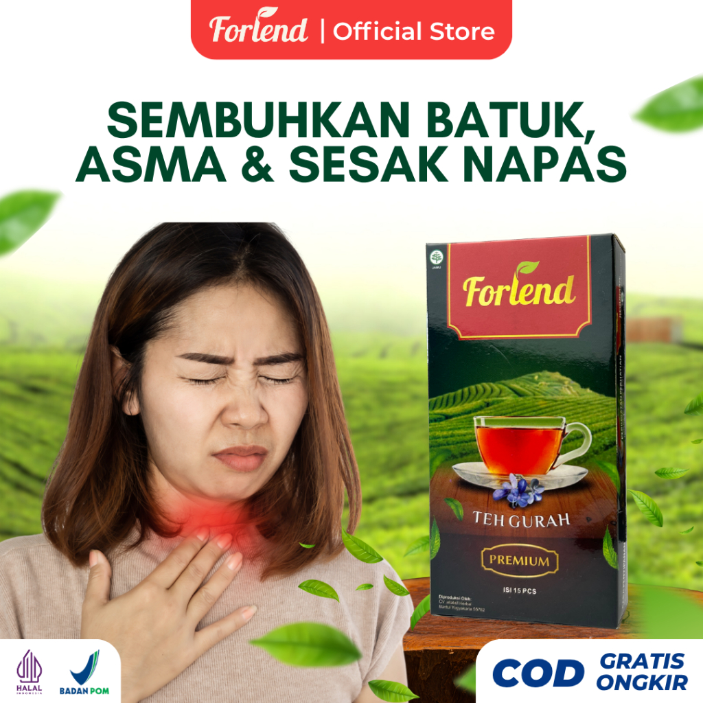 Jual Teh Gurah FORLEND Obat Alami Batuk Berdahak, Asma, TBC, Sinusitis 100% Alami | Shopee Indonesia
