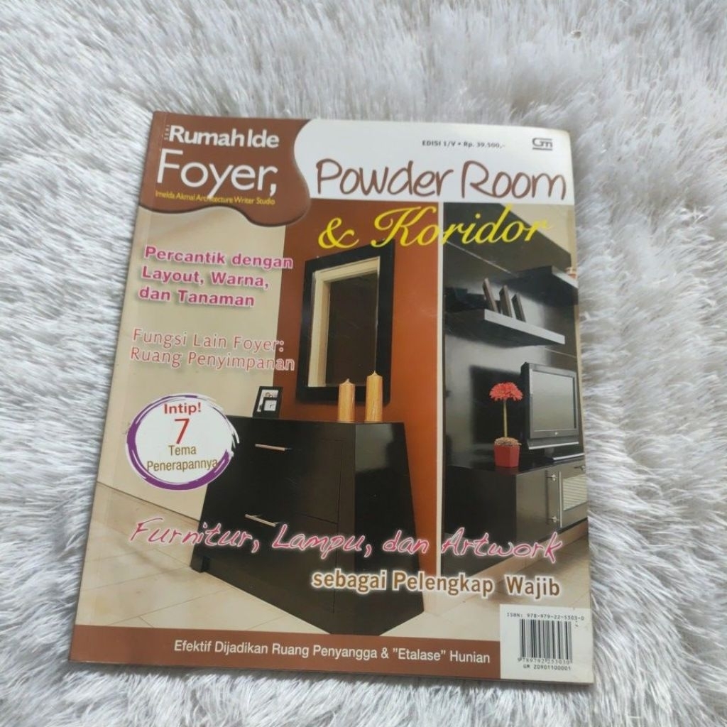 Jual Majalah Seri Rumah Ide Foyer, Powder Room & Koridor edisi 1/V ...