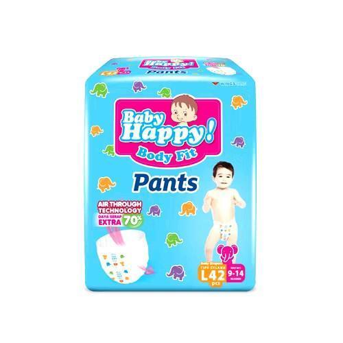 Jual Baby Happy pants jumbo L 42 Popok Sekali Pakai | Shopee Indonesia