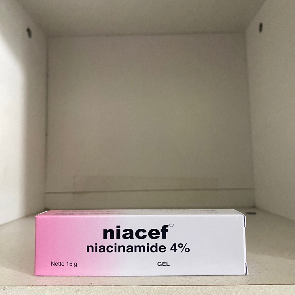 Jual Niacef Niacinamide 4% Gel / Obat Jerawat / Acne Gel 15gr / 15 g ...