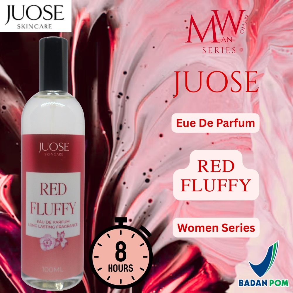 Jual Juose Eau De Perfume Red Fluffy Women Parfum Wanita EDP Manis Mewah Tahan Lama 100ml ...
