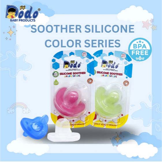 Jual DODO Silicone Soother Color Series - Silicone Empeng ( REQUEST ...