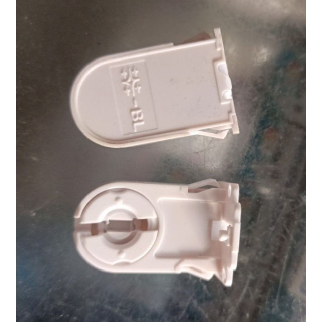 Jual fiting TL biasa T8 ini harga per set = 2 pcs 100% original dan ...