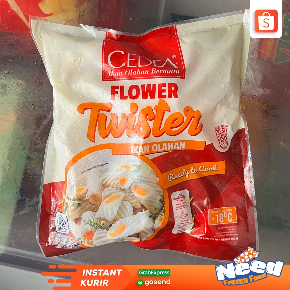 Jual CEDEA FLOWER TWISTER 500GR | SEAFOOD CEDEA | OLAHAN IKAN FROZEN ...