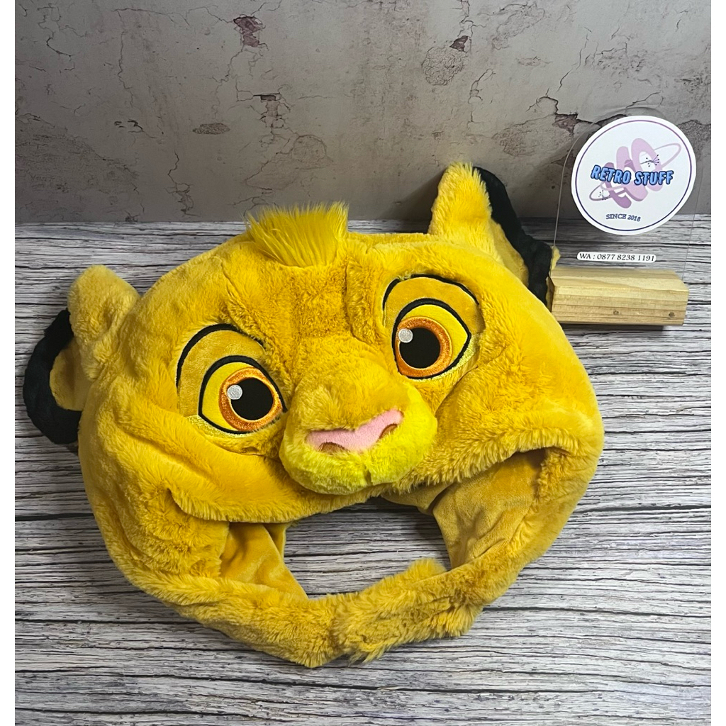 Jual Topi Disney The Lion King Simba Ori Tokyo Disney Resort | Shopee ...