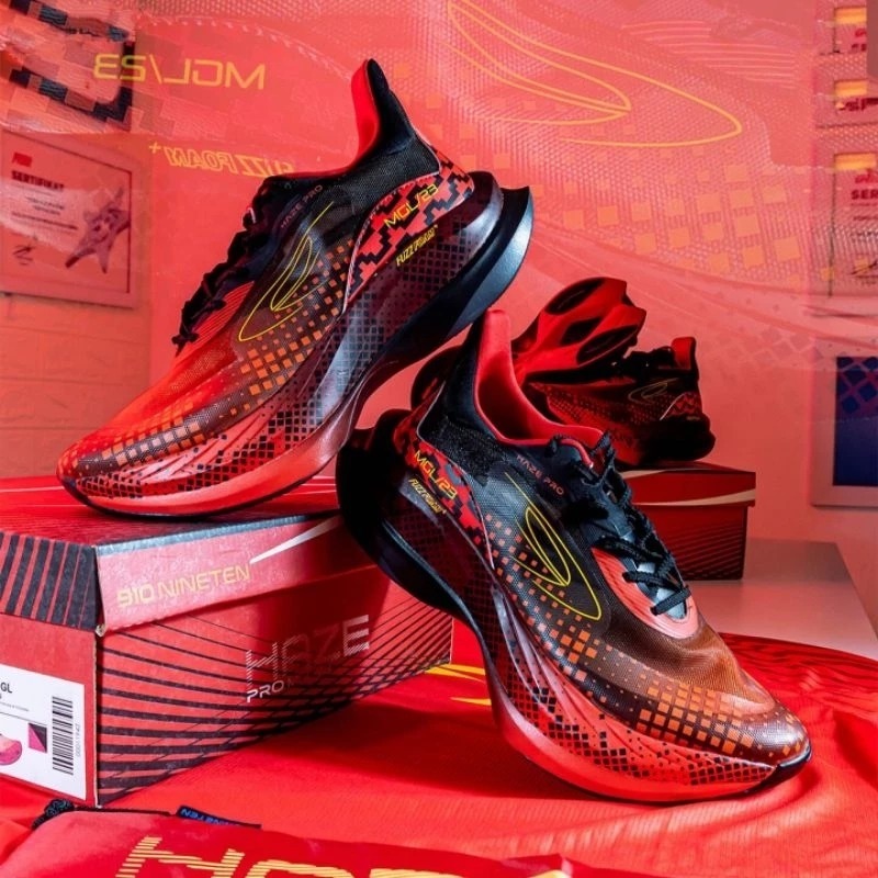 Jual FREE ONGKIR SEPATU LARI RUNNING PRIA WANITA HAZE PRO PLATE CARBON ...