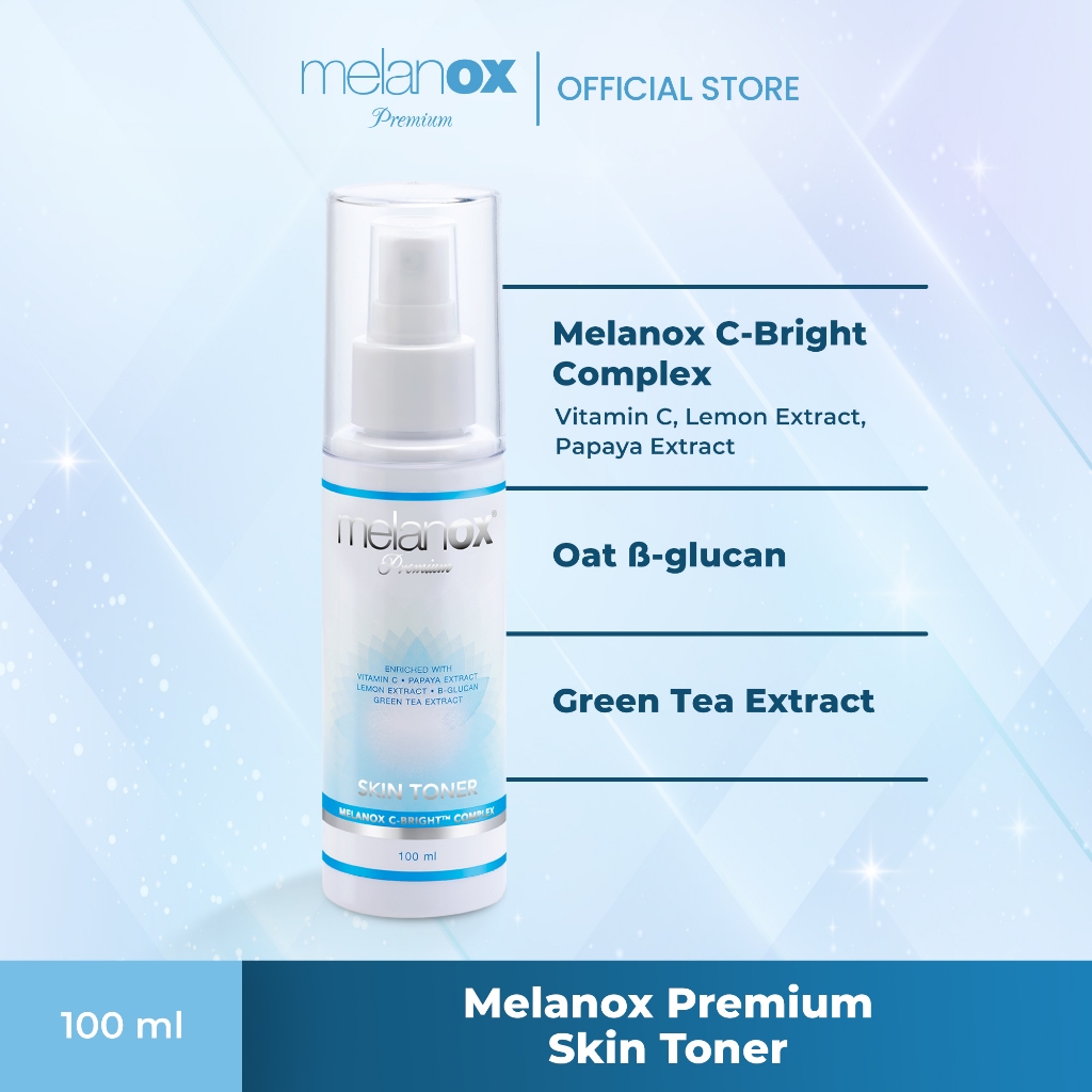 Jual Melanox Skin Toner 100 ML [ Spray Toner Mencerahkan Wajah dan ...