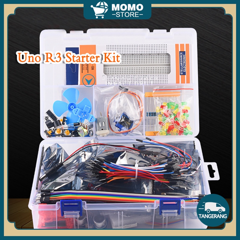 Jual 1 Set Kit Arduino Uno R3 Arduino Starter Kit Lengkap Arduino Uno Paket Lengkap Pemula