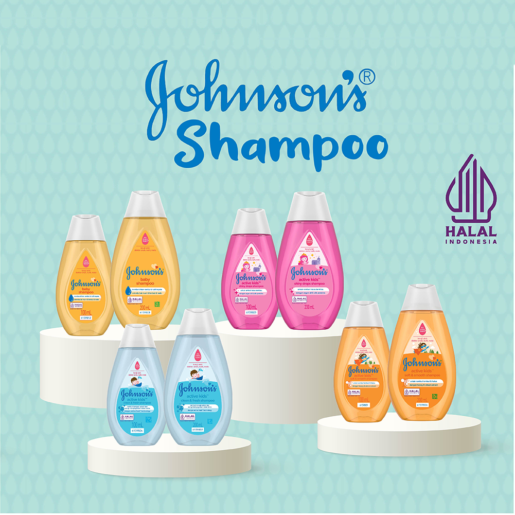 Jual Johnson Baby Shampoo Shiny Drops 100ml | Shopee Indonesia