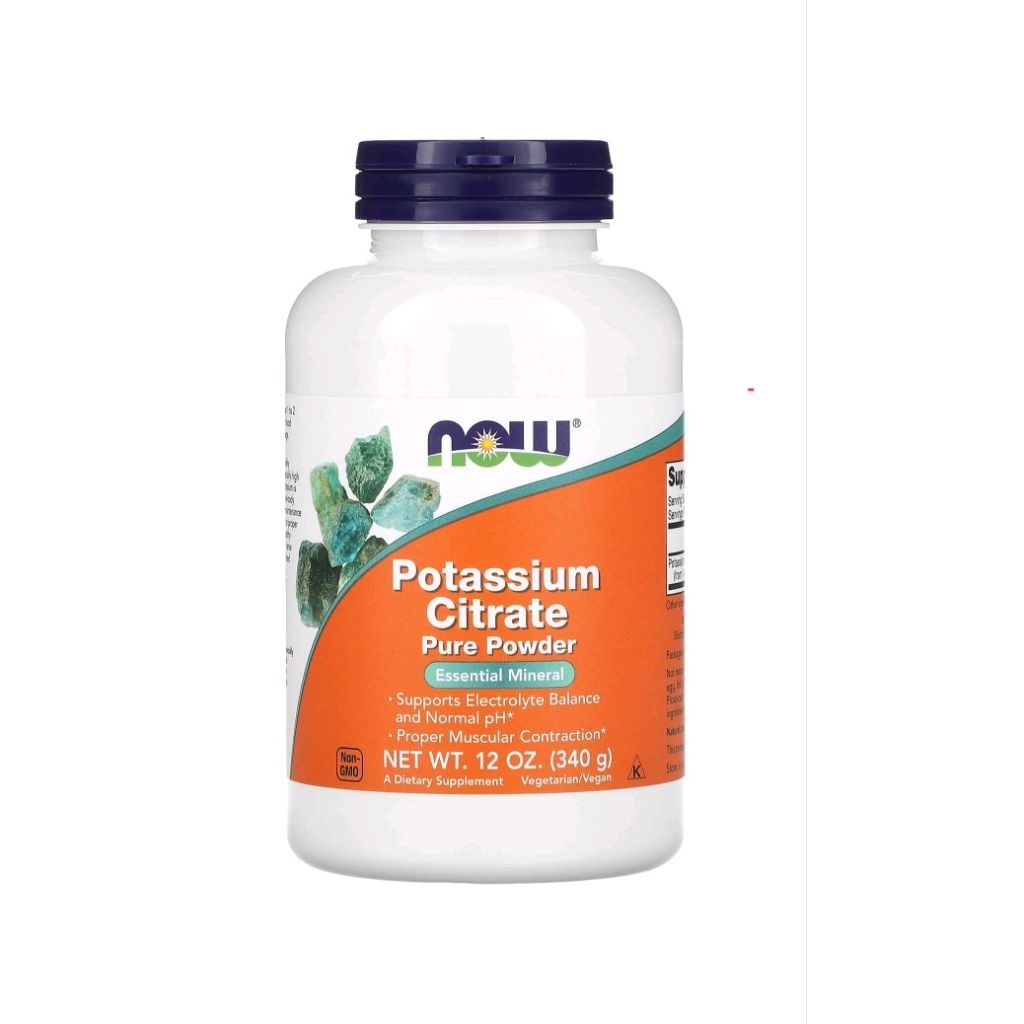 Jual Now Foods Potassium Citrate Pure Powder 340 g | Shopee Indonesia