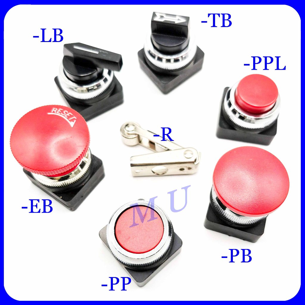 Jual Tombol Valve Angin / Pneumatic Button; (-PB), (-R), (-EB) , (-TB ...