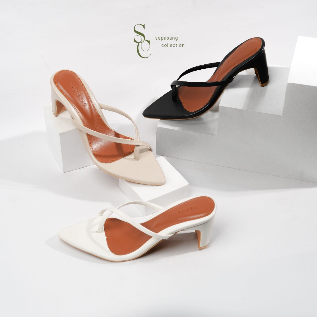 Jual SEPASANG COLLECTION Nara Sandal Heels Wanita Hak 5 Cm | Shopee ...