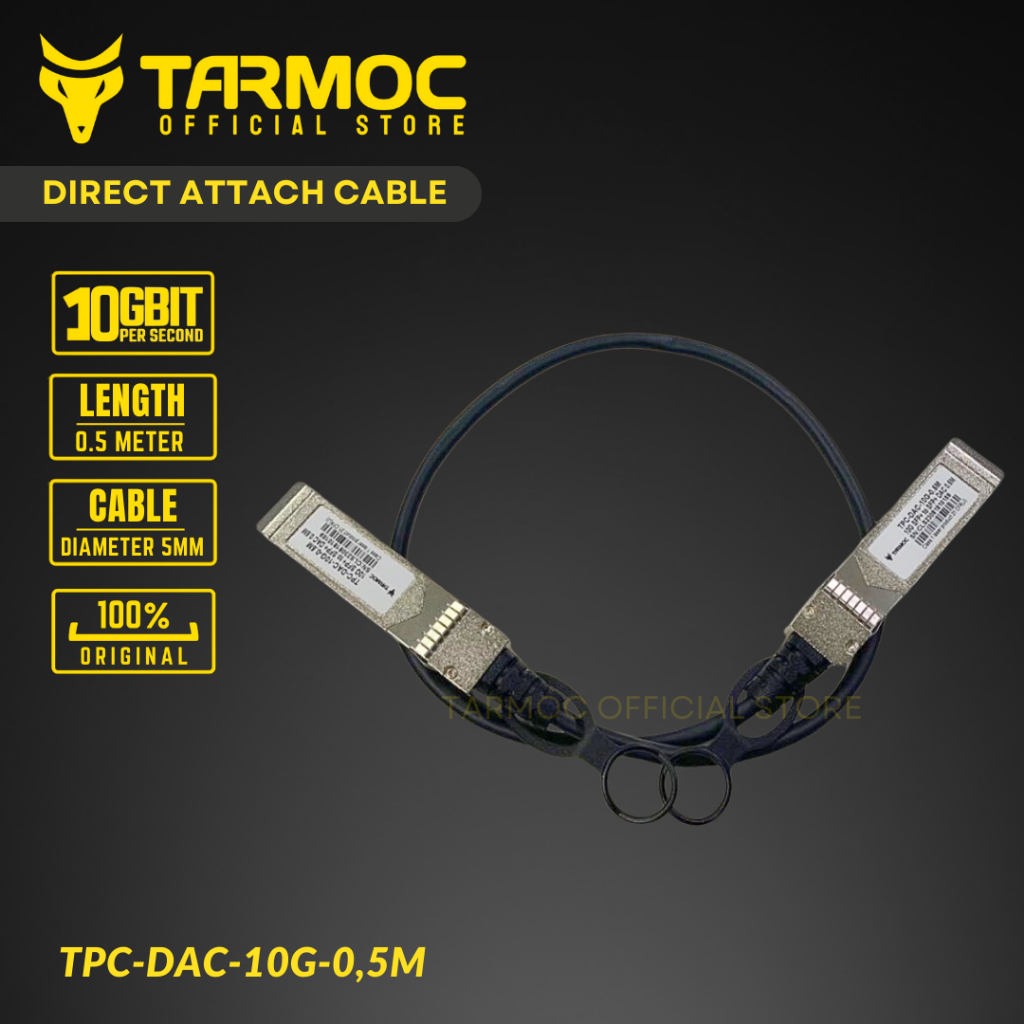 Jual Tarmoc TPC-DAC-10G | Direct Attach Cable SFP+ 10G | Shopee Indonesia