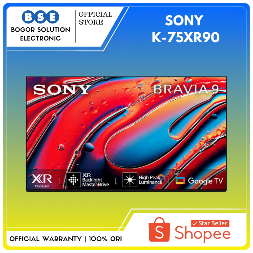 Jual SONY BRAVIA 9 XR K-75XR90 / XR90 4K UHD HDR Mini LED Google TV 75 ...