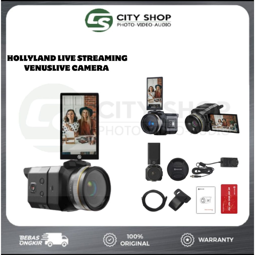 Jual Hollyland Venus Liv Smart Camera Live Streaming - UNIT | Shopee ...