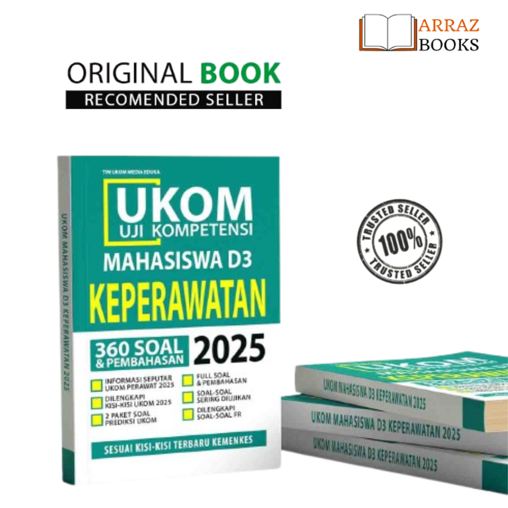 Jual Buku UKOM Uji Kompetensi D3 Keperawatan 2025 - UKOM Perawat 2025 ...