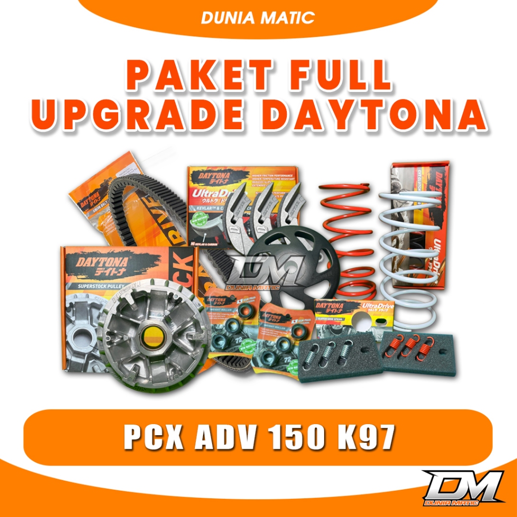Jual PAKET NON KARTEL FULL UPGRADE CVT PCX 150 ADV 150 K97 DAYTONA ...
