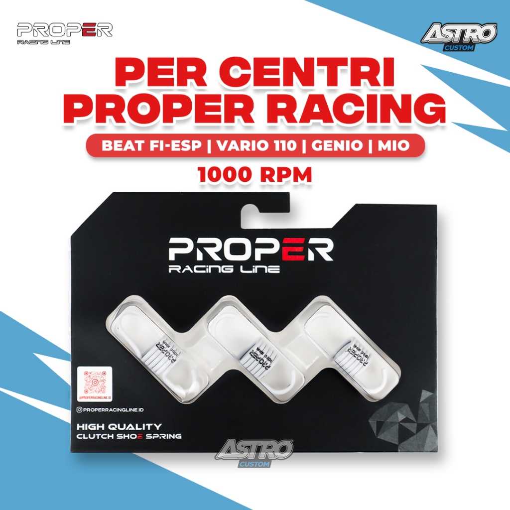 Jual Proper Per Sentri 1000 RPM Beat Street Deluxe Genio Scoopy Vario ...