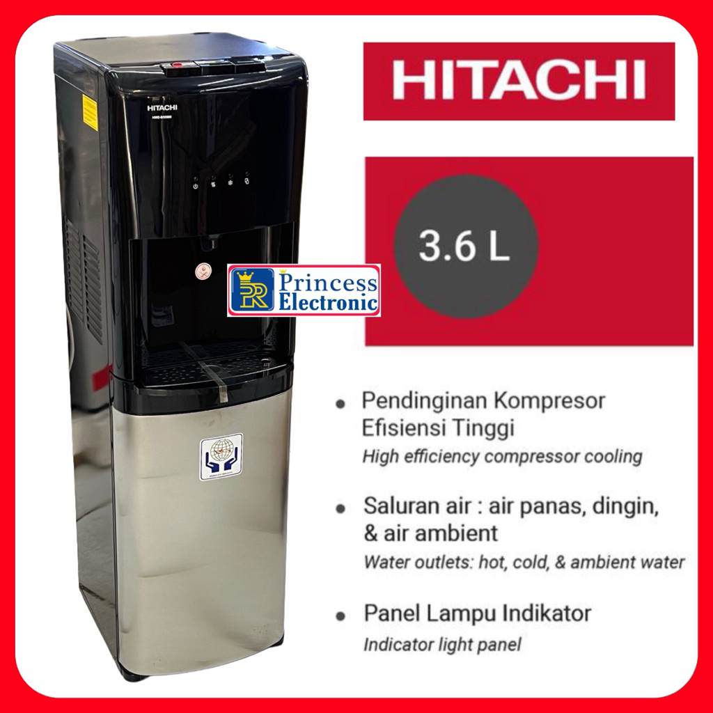Jual Water Dispenser Hitachi HWD B 50000 Galon Bawah Pendingin ...