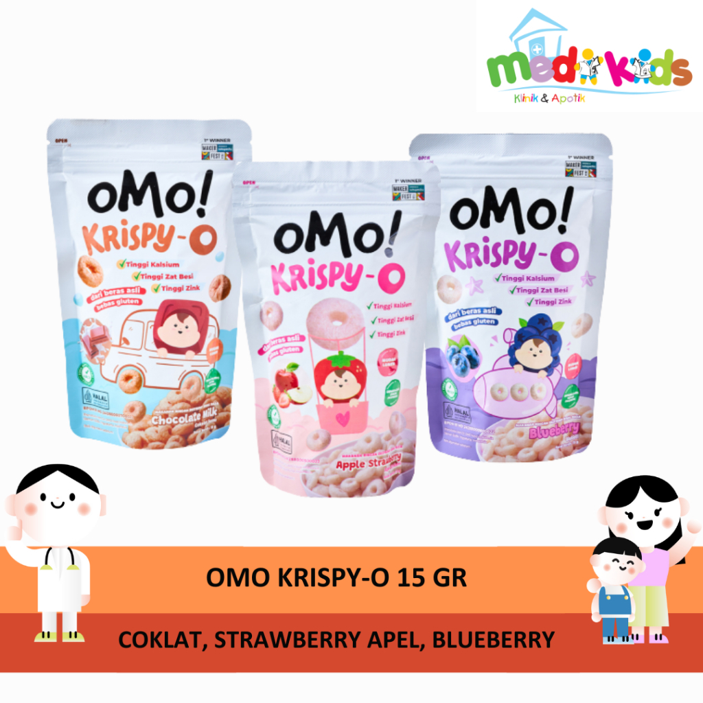 Jual OMO! KRISPY-O 15 GR - MAKANAN SEHAT ANAK CEMILAN KELUARGA | Shopee ...
