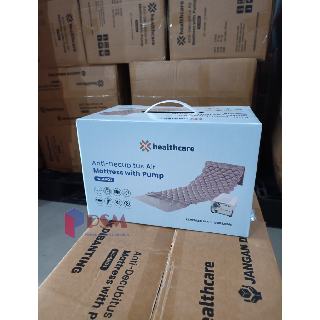 Jual Onehealth Kasur Matras Anti Decubitus Cream / Bubble Air Mattres ...