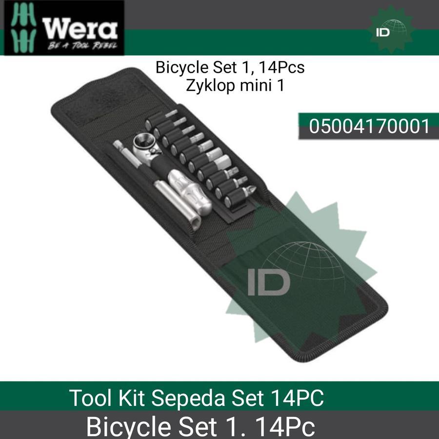 Jual Tool Kits Sepeda Set Wera 05004170001 Tool kits Bicycle Set 1 - 12 ...