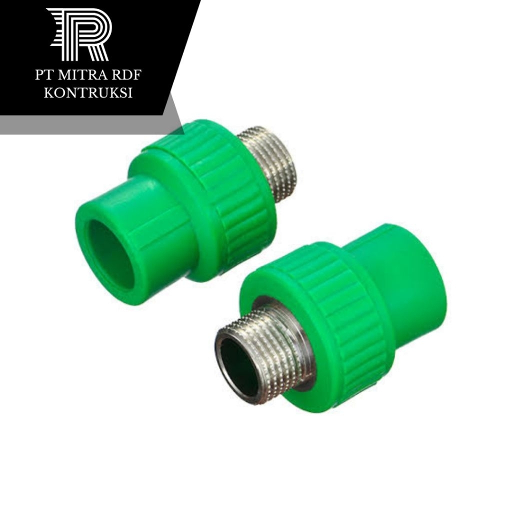 Jual [ COD ] Sok Drat Luar SDD Pipa PPR Ukuran 1/2" 3/4 Inch 1" 1/2 ...