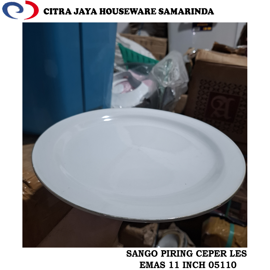 Jual Piring Ceper Keramik 11 Inch Les Emas SANGO 05110 (1 Pcs / 6 Pcs ...