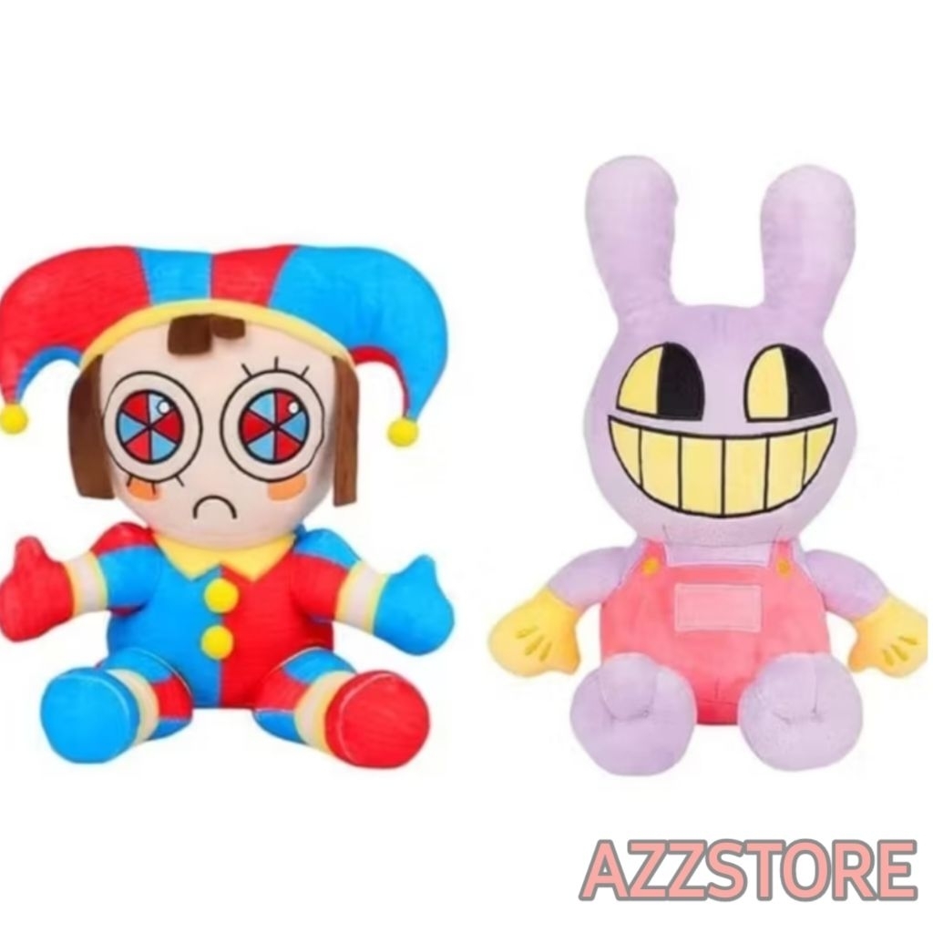 Jual Boneka Digital Circus Pomni dan Jax Mainan BonekaPlush The Amazing ...