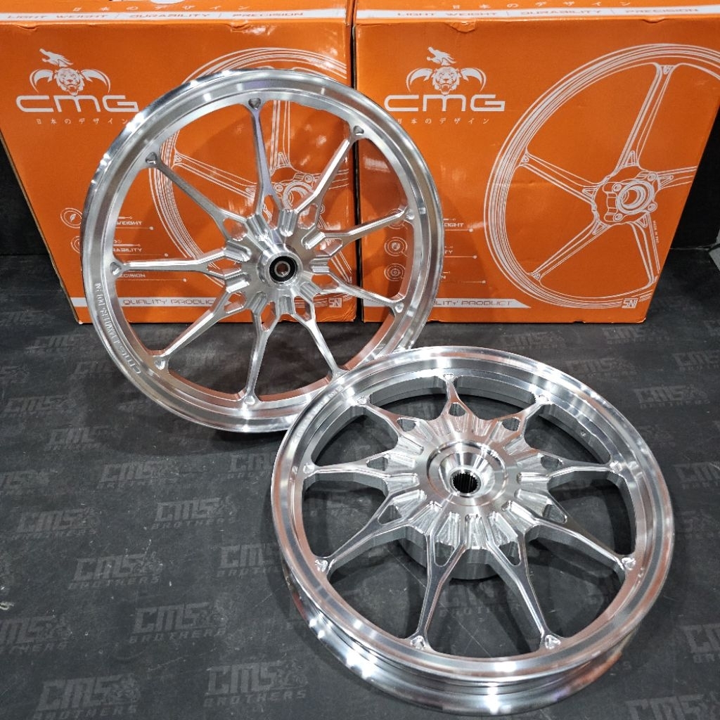 Jual Velg CMG MG9 Palang 9 Spoke 9 Model MFZ Honda Vario 110 Beat ...