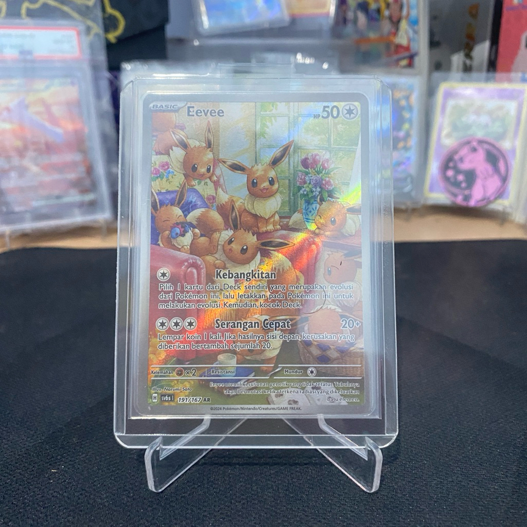 Jual Eevee AR 191/167 TCG Pokemon Indonesia | Shopee Indonesia