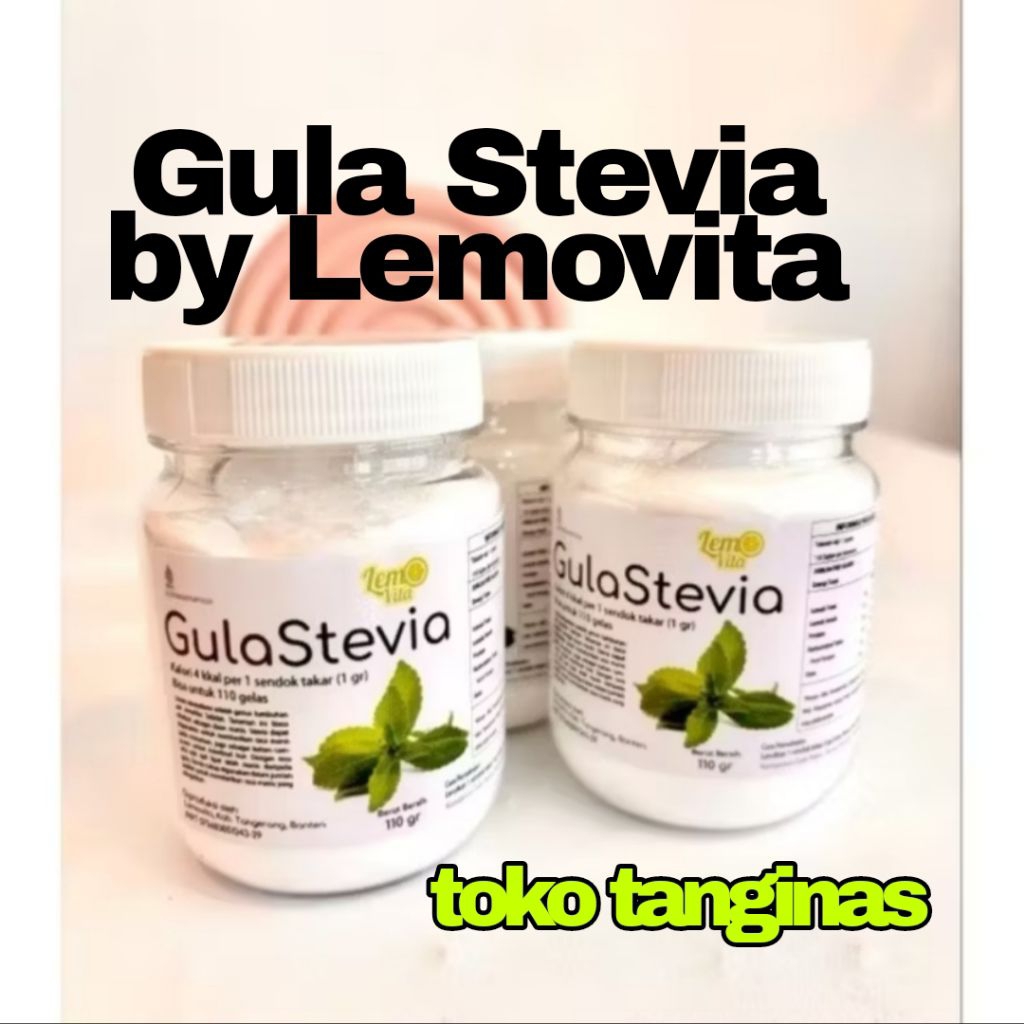 Jual GULA STEVIA Original Bubuk 110gr By Lemovita - Pemanis Alami ...