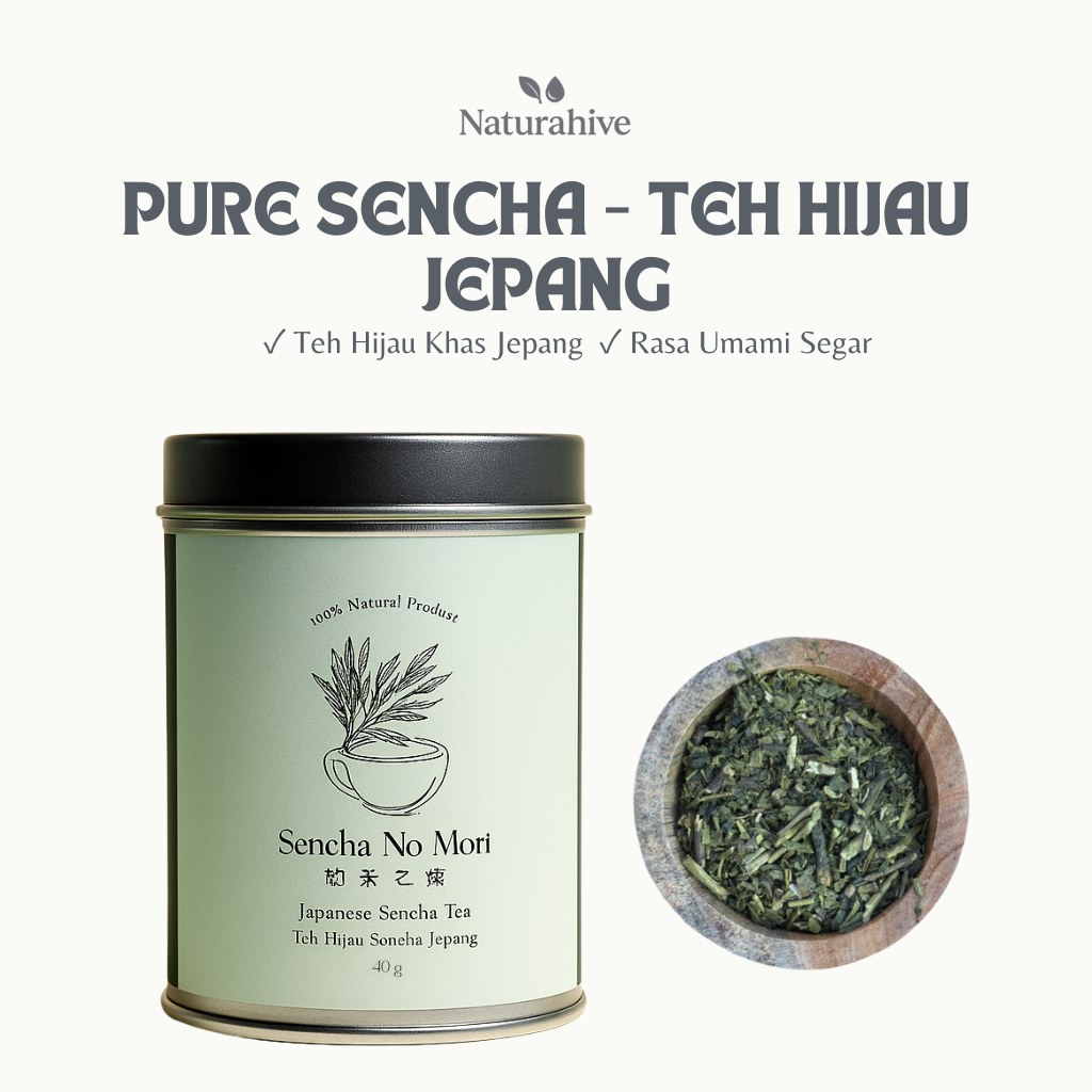Jual Naturahive Pure Sencha Japanese Green Tea (Teh Hijau Ocha Jepang ...