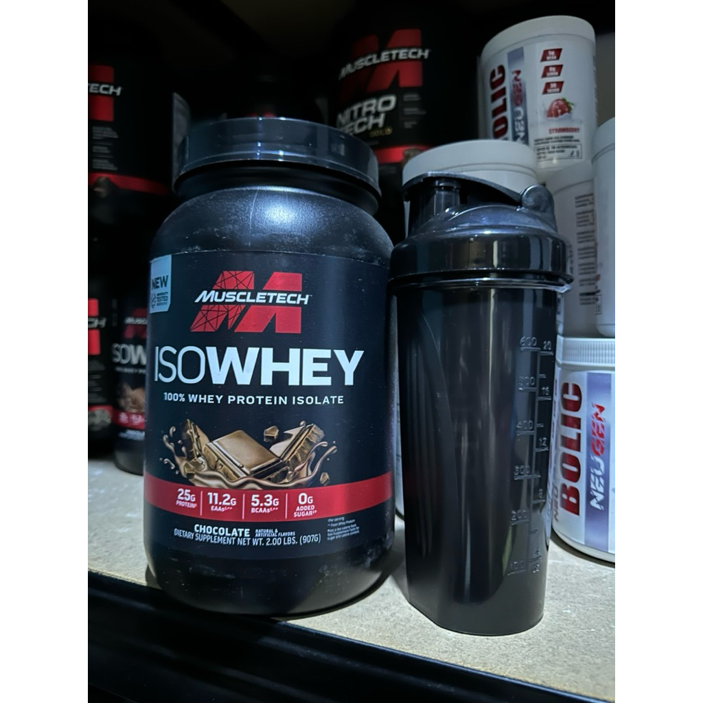 Jual muscletech iso whey 2 lbs suplemen protein isolate fitness ...