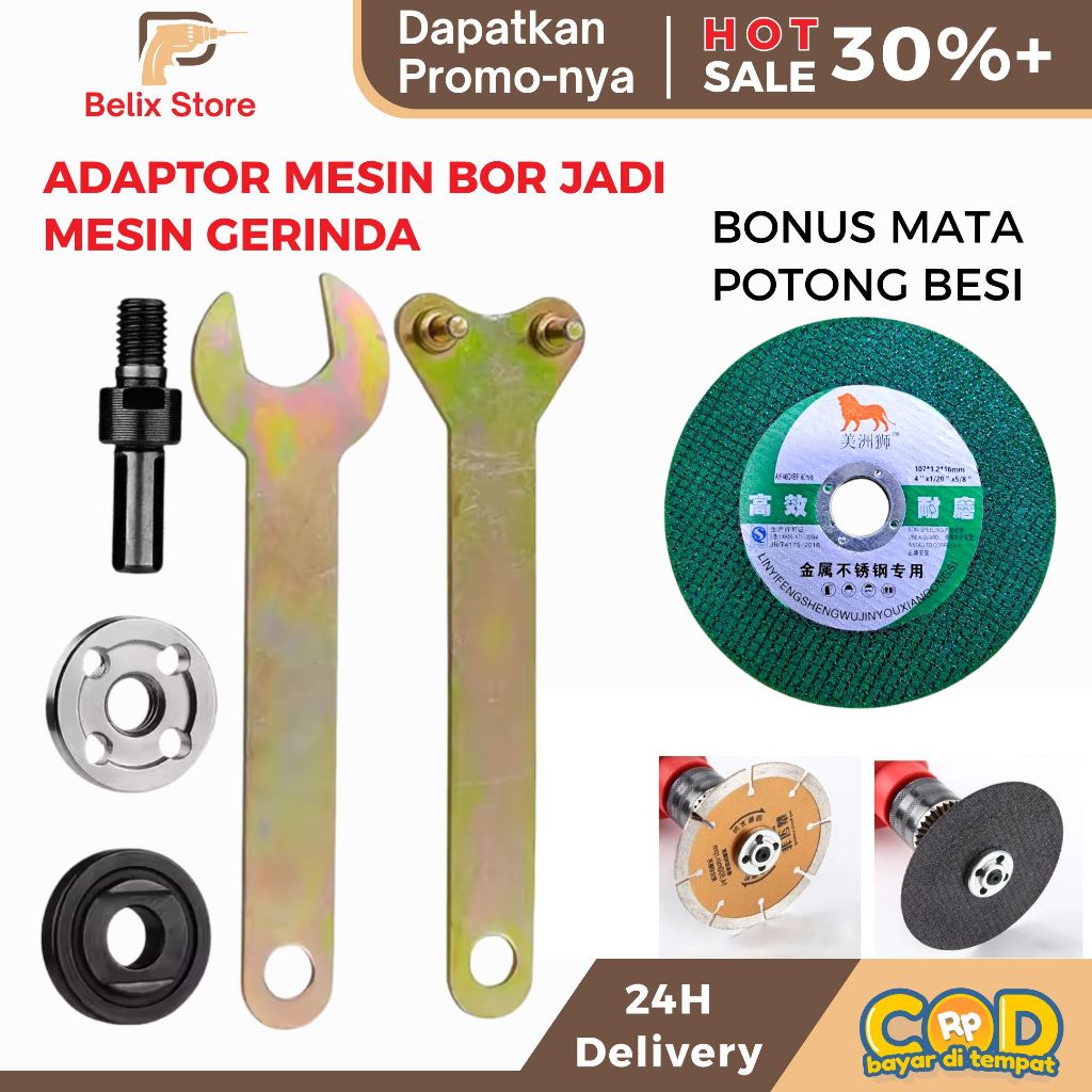 Jual Adapter / Adaptor / Konverter Mesin Bor Ke Mesin Gerinda Adaptor ...