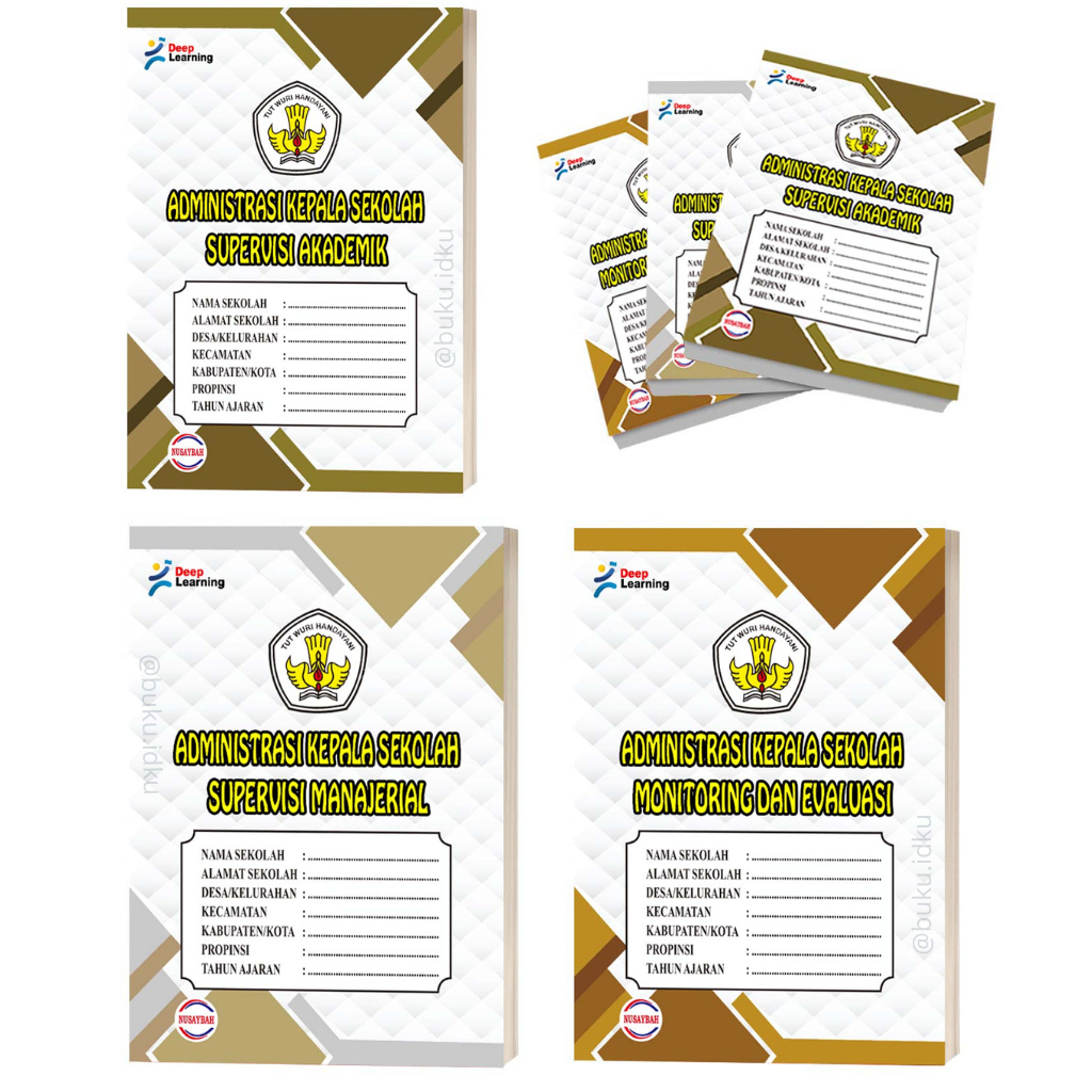 Jual BUKU SUPERVISI AKADEMIK, SUPERVISI MANAJERIAL, MONITORING DAN ...