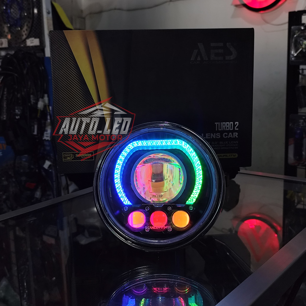 Jual BILED NINJA SS FULL SET REFLEKTOR CUSTOM BILED AES TURBO GEN 2 ...